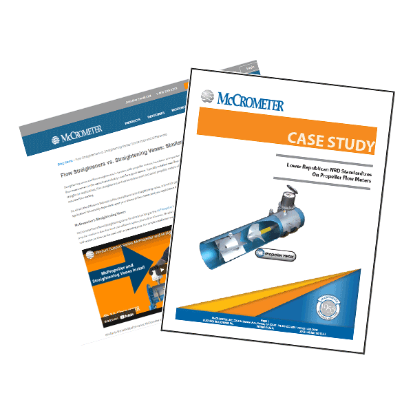 Propeller (Turbine) Flow Meter Product Suite | McCrometer